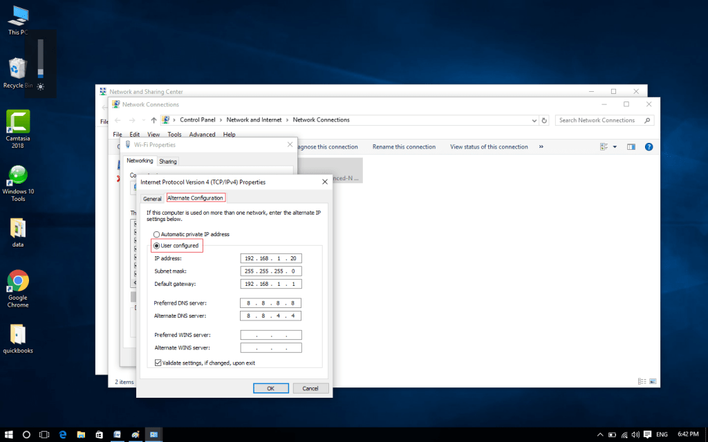 How to Configure IP Address in Windows 10