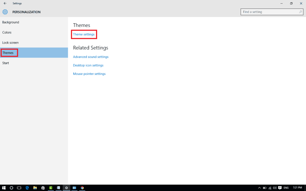 How to Change Theme in Windows 10