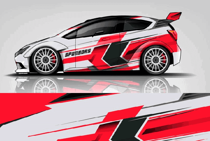 Doodle Car Wrap Stargross
