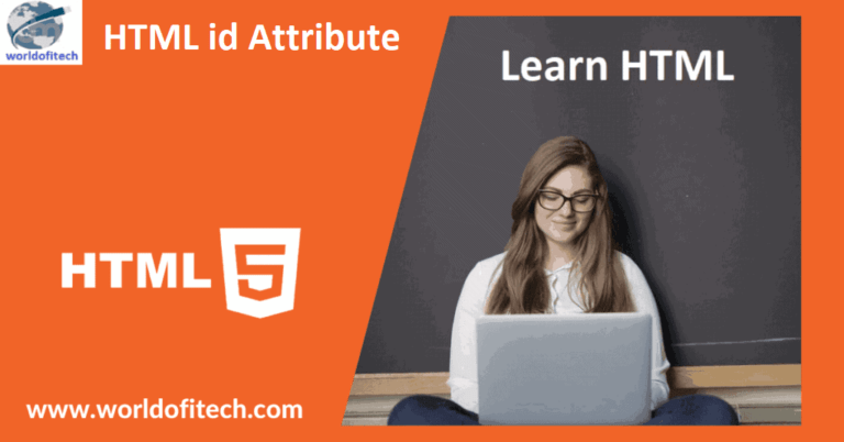 HTML - The id attribute | Learn HTML