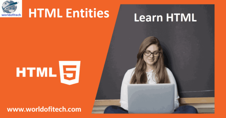 HTML Entities | Learn HTML