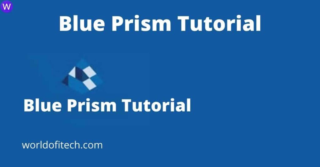 Blue Prism Tutorial